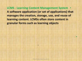 التعليم الإلكتروني والتعلم عن بعد (مفاهيم) | PPSX