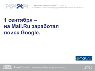 Поисковый маркетинг сегодня | PPT
