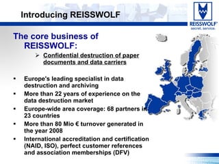 Презентация REISSWOLF | PPT