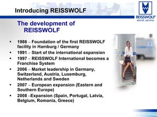 Презентация REISSWOLF | PPT