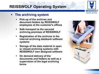 Презентация REISSWOLF | PPT