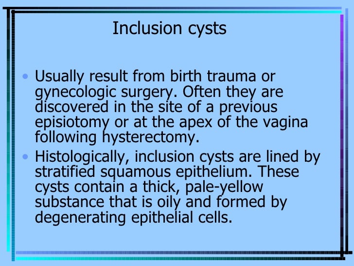 Benign & precancerous tumors of female genitale organs