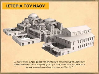 Η ΑΓΙΑ ΣΟΦΙΑ ΚΩΝΣΤΑΝΤΙΝΟΥΠΟΛΗΣ | PPTX