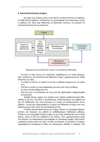 Διδακτικοί στόχοι & διδασκαλία | PDF