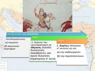 Η ΝΟΜΟΘΕΣΙΑ ΚΑΙ Η ΔΙΟΙΚΗΣΗ ΣΤΗΝ ΕΠΟΧΗ ΤΩΝ ΙΣΑΥΡΩΝ | PPT