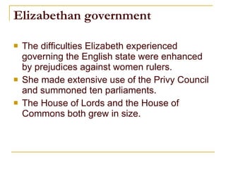 Elizabeth | PPT