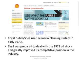 การคาดการณ์อนาคตเทคโนโลยี | PPT