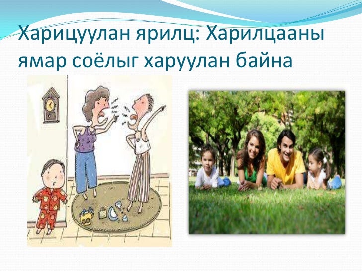 харилцааны соёл