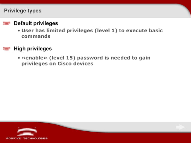 Positive Hack Days. Pavlov. Network Infrastructure Security Assessment | PPT