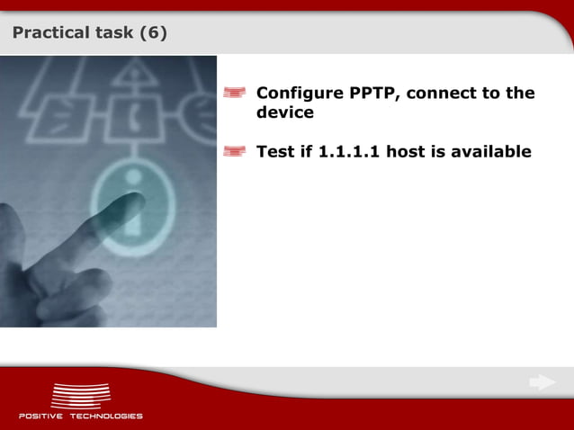 Positive Hack Days. Pavlov. Network Infrastructure Security Assessment | PPT