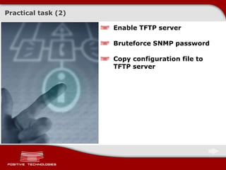 Positive Hack Days. Pavlov. Network Infrastructure Security Assessment | PPT
