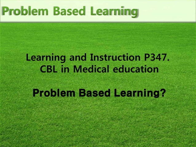 case-based-learning | PPTX