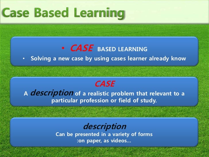 case-based-learning case-based-learning