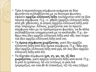 συλλαβισμος | PPT