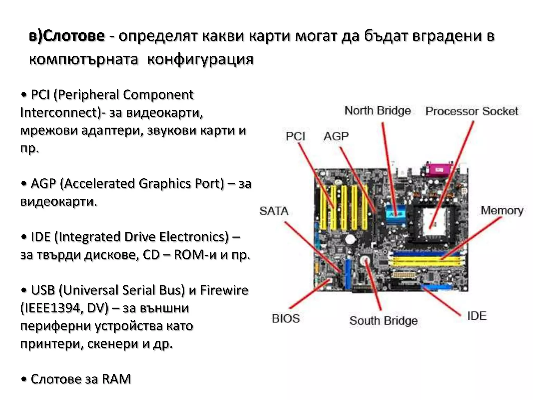 описание и технически параметри на компютърна система | PPTX
