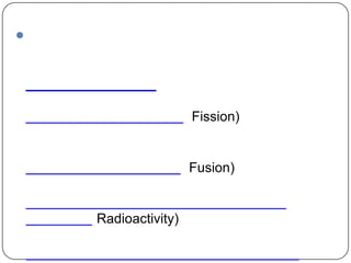 พลังงานนิวเคลียร์ | PPT