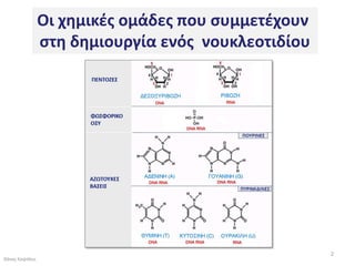 Δομη γενετικου υλικου | PPTX