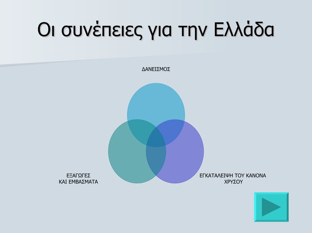 η ελλάδα στη δίνη της παγκόσμιας οικονομική κρίσης | PPT