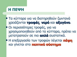 το πεπτικο συστημα | PPT