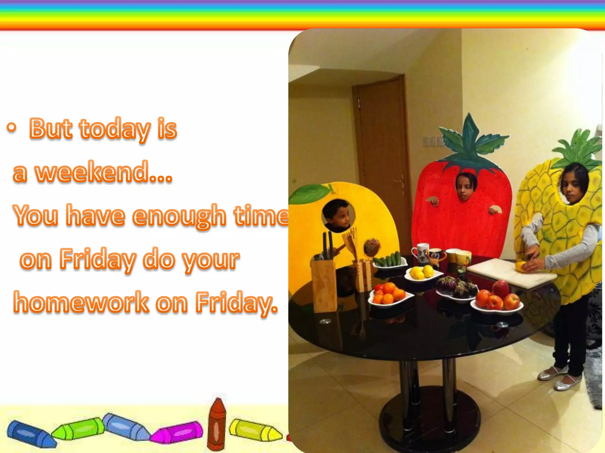 The story of Fruits | PPT