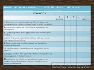 Δομή και λειτουργία των ερευνητικών εργασιών | PPT