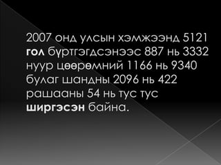 бэлэн байдлын үнэлгээ Hongorzul,Sugar | PPT