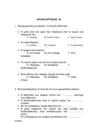 πεπτικο συστημα | DOC