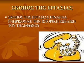 το τηλεφωνο | PPT