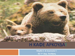 η καφέ αρκούδα | PPT