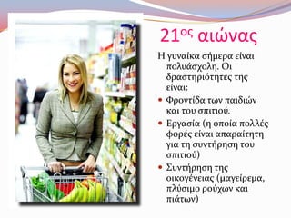 Η θέση της γυναίκας | PPTX