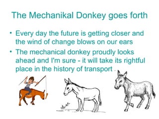 Donkey of the future | PPT