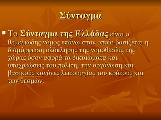 ο πολιτευμα και οι μορφες του | PPT