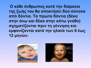 Τα δόντια | PPT