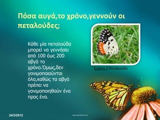 πεταλουδες | PPT