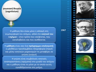 θεωρίες μάθησης | PPT