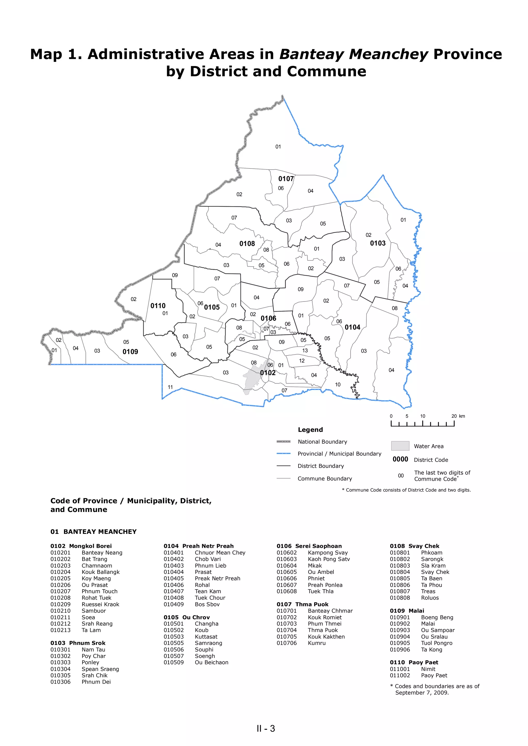 ០១ ខេត្តបន្ទាយមានជ័យ | PDF