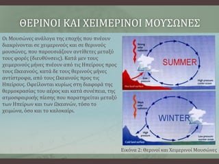 Οι Μουσώνες | PPT