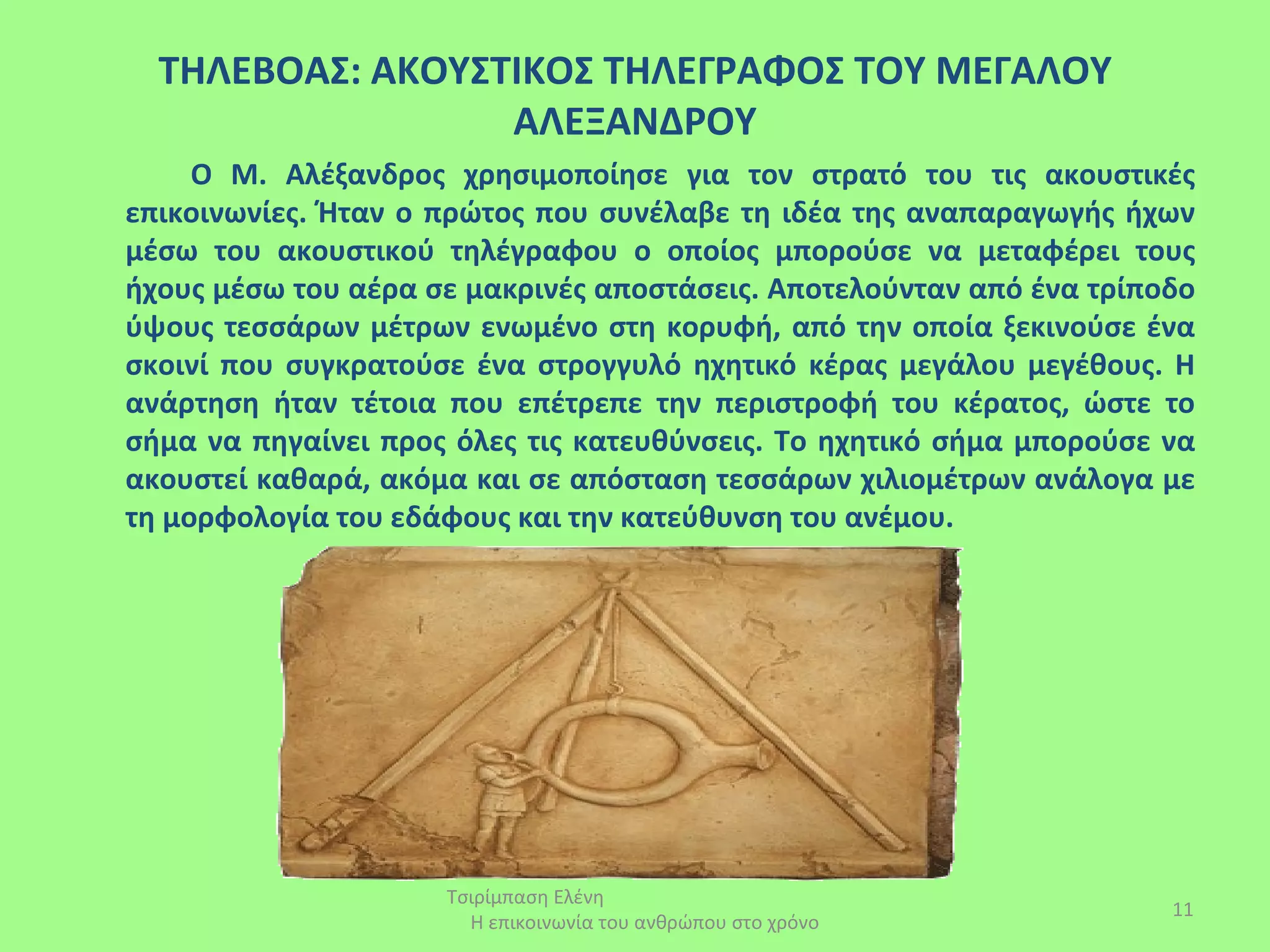 τα μεσα επικοινωνιασ απο παλια εωσ σημερα | PPT