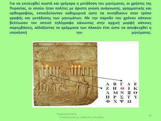 τα μεσα επικοινωνιασ απο παλια εωσ σημερα | PPT