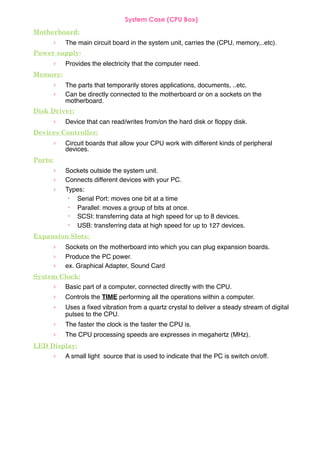 Introduction to Computer | PDF