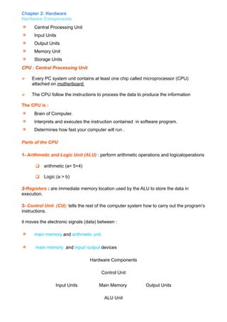 Introduction to Computer | PDF