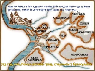 Stari Rim- Pavle Tenjović- Velimir Stojanović | PPTX