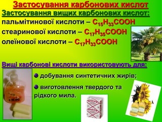 карбонові кислоти | PPTX