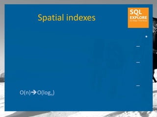 SQL Explore 2012 - Aviad Deri: Spatial | PPT