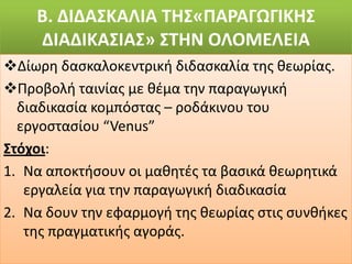 ΟΛΓΑ ΔΑΜΙΑΝΙΔΟΥ - ΠΑΡΑΓΩΓΙΚΗ ΔΙΑΔΙΚΑΣΙΑ ΤΟΠΙΚΩΝ ΠΡΟΪΟΝΤΩΝ | PPT