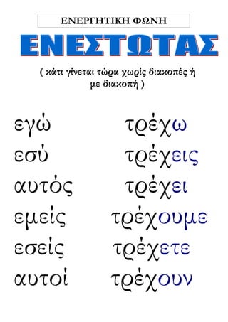 ενεστωτασ | DOC