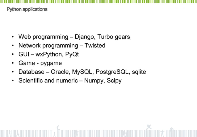 Python programming for Bioinformatics | PPTX