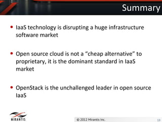 OpenStack - Future of OpenSource Cloud | PPTX | Cloud Computing | Internet