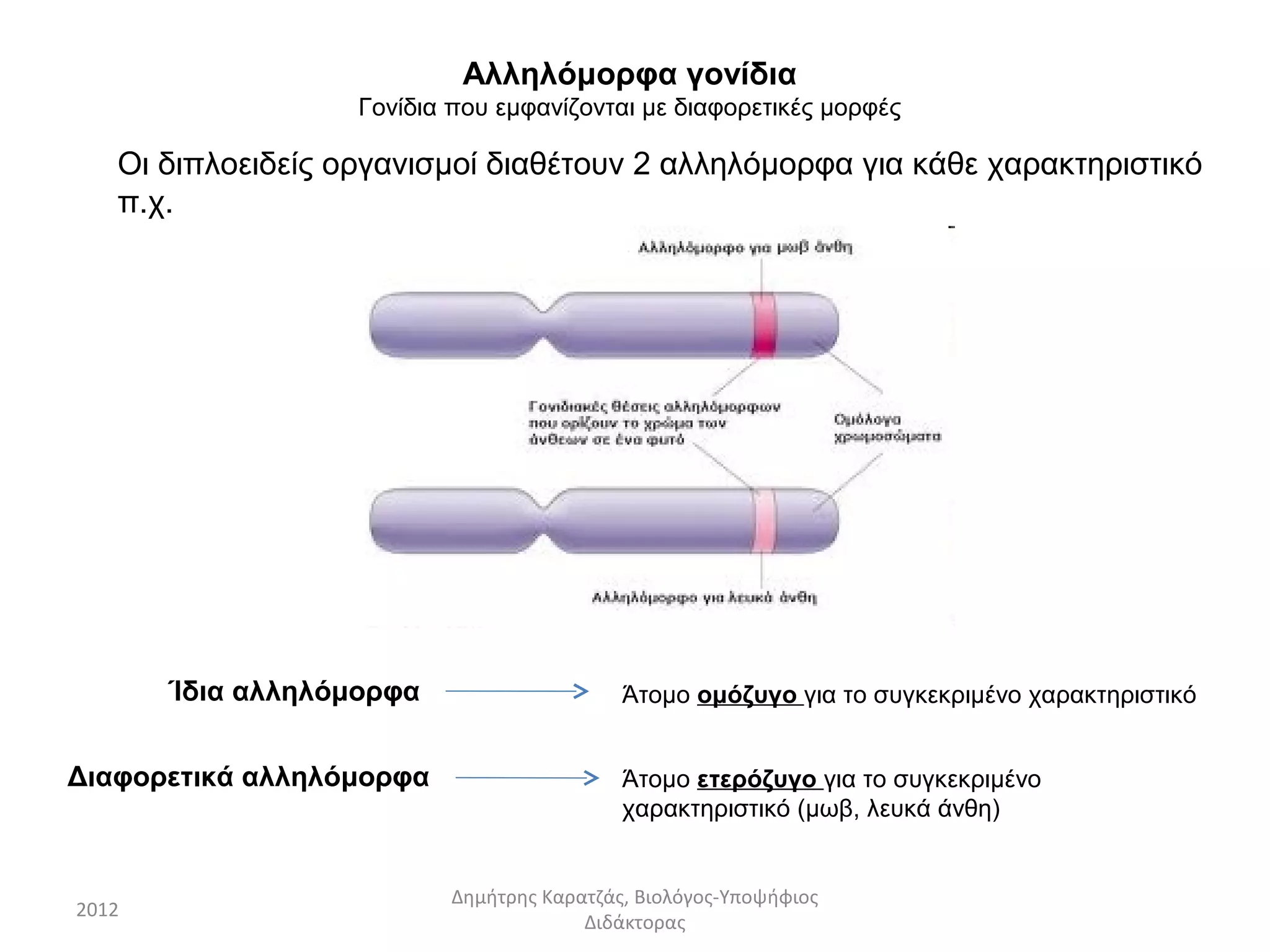 Μάθημα: Βιολογία. Γ' Γυμνασίου-Σημειώσεις σχολικού βιβλίου | PPT