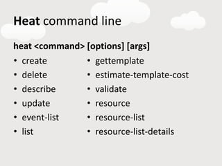 OpenStack Heat slides | PDF